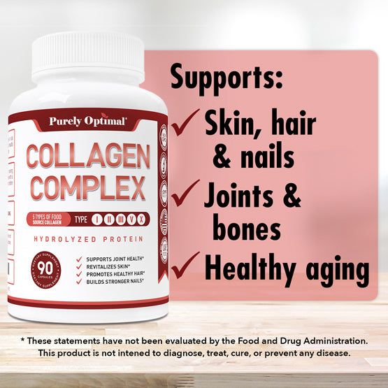 Premium Multi Collagen Complex – Purely Optimal Nutrition